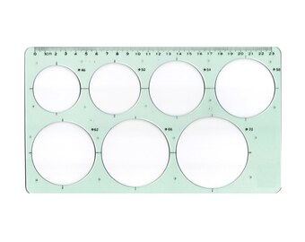 7" Circle Template - Etsy