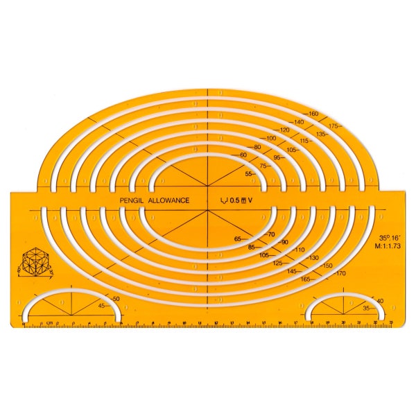 Plastic Ovals Template - Etsy