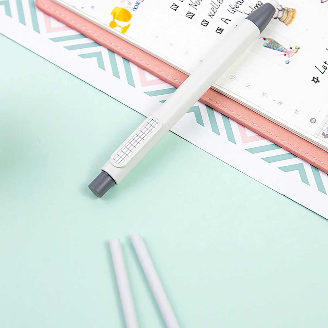 Pencil-style Grip Eraser Retractable Mechanical Eraser Pen - Etsy