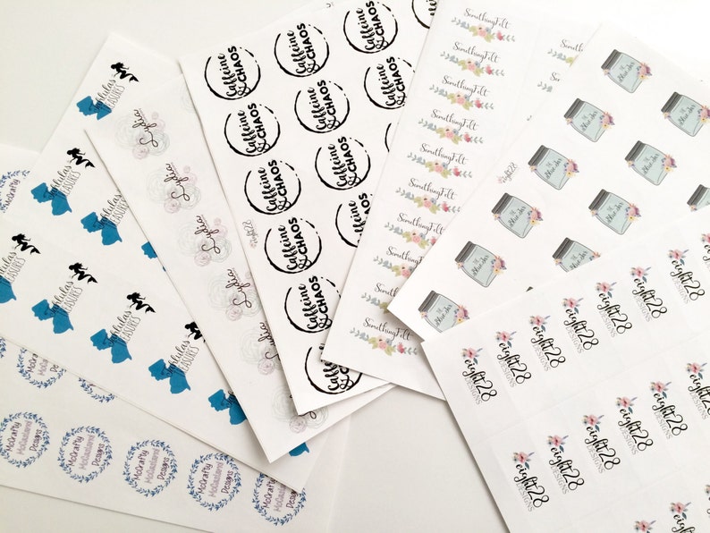 Business Logo Labels Custom Stickers - Etsy