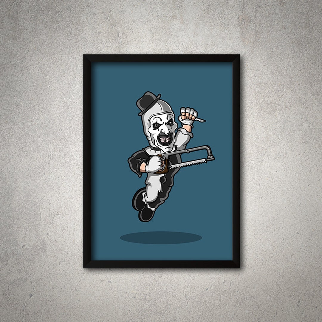 Terrifier Art the Clown Digital PNG Download Chibi Art - Etsy