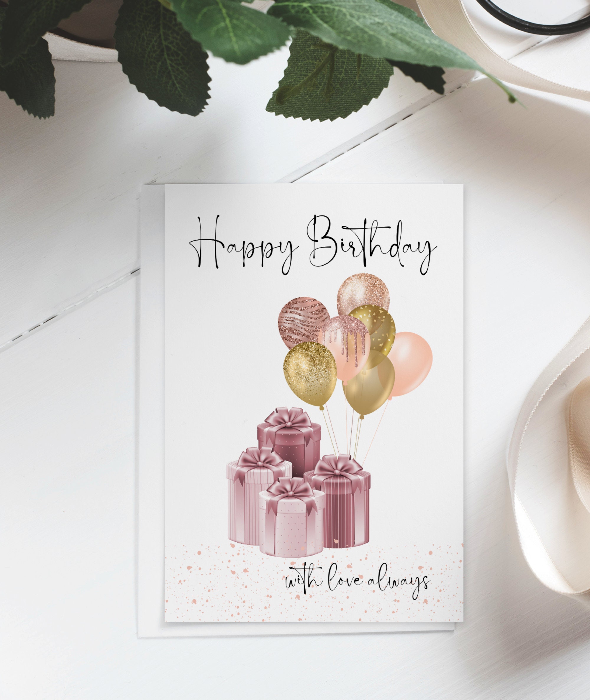 Female Happy Birthday Card Personalised Female Birthday Card - Etsy UK