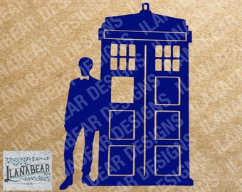 Tardis svg | Etsy