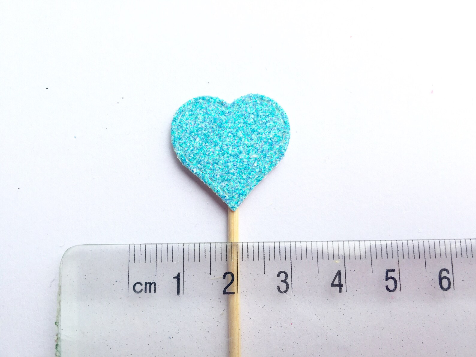 Pink & Blue Heart Cupcake Toppers - Etsy