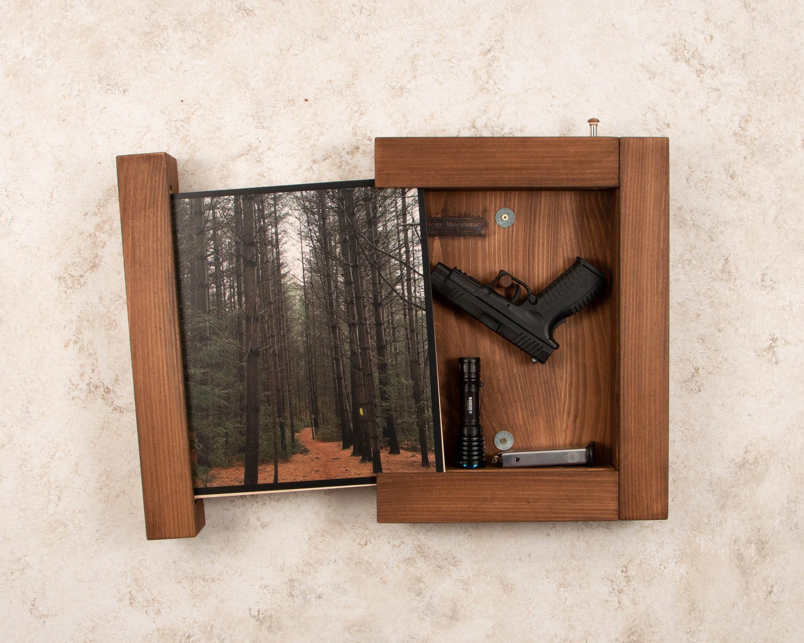 Custom Photo Concealed Gun Storage Gun Storage Hidden Gun | Etsy