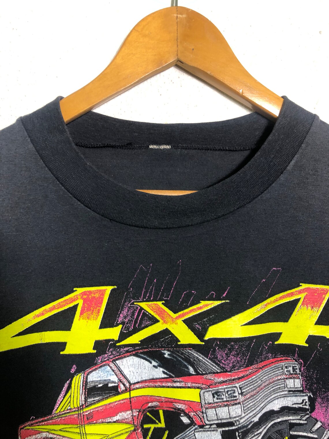 Vintage 90s 4x4 Action Single Stitched Made in USA T Shirt - Etsy
