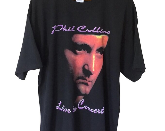 Phil Collins First Final Farewell Tour Promo Concert T Shirt XL Size - Etsy