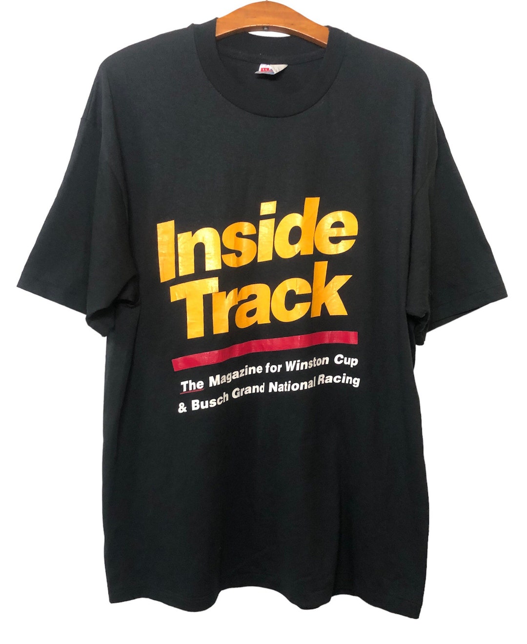 Vintage 90s Inside Track Magazine Winston Cup T Shirt XL Size - Etsy