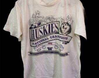 University of Washington Vintage Clothing - Etsy