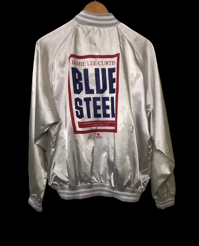 Vintage 90s Jamie Lee Curtis Blue Steel Promo Film Movies Jacket F Size ...