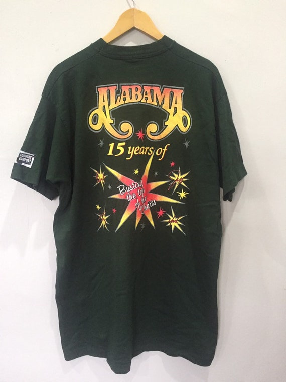 Vintage 90a Alabama 15 Years of Dynamite Hits Album T… - Gem