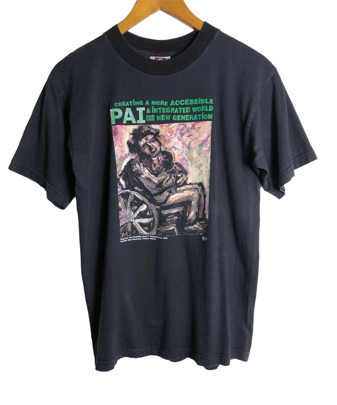 Vintage Disability Mural Art Osha Neumann Frances Valesco Muralist T ...