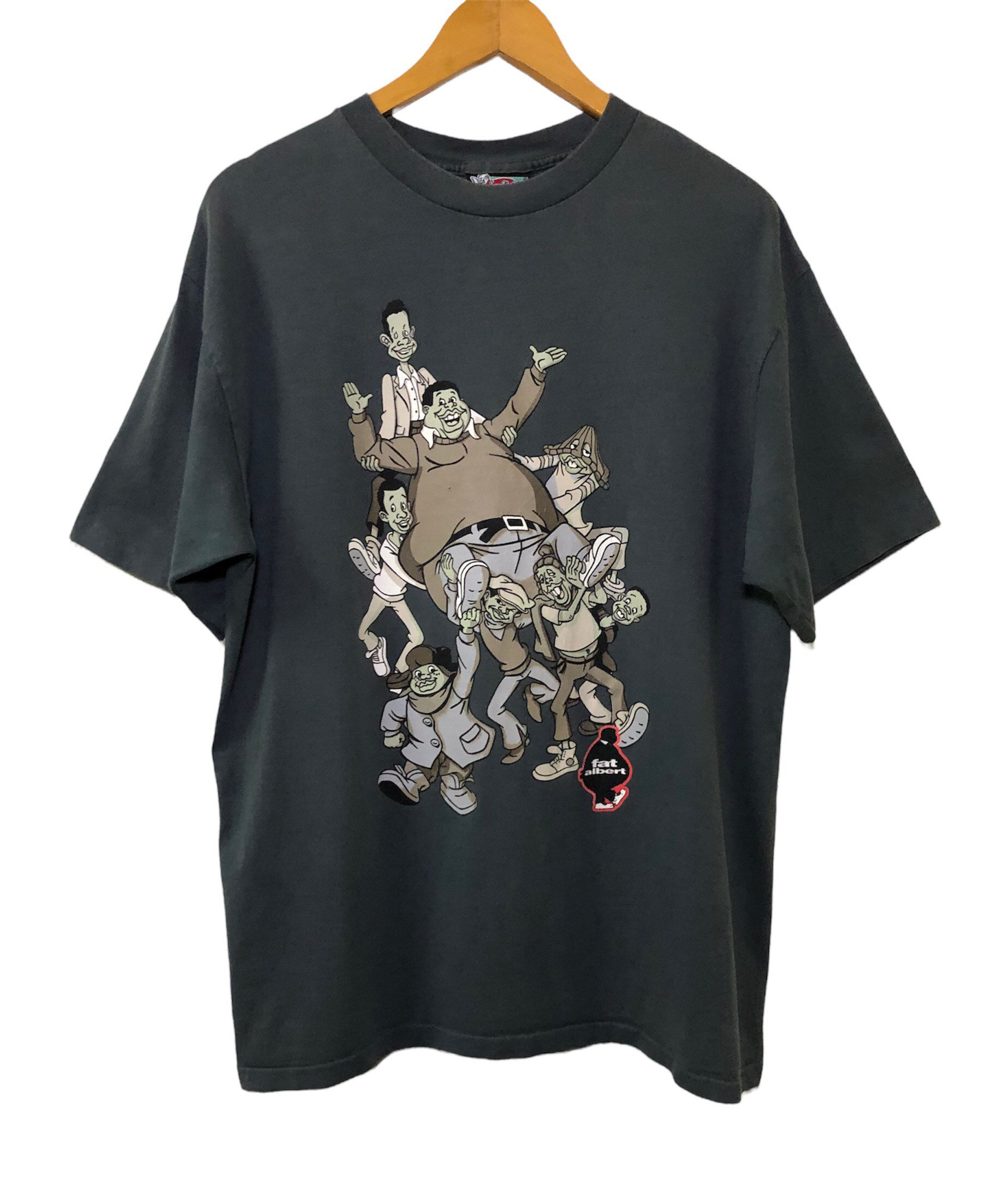 Vintage 90s Fat Albert Fat Stuff Animated Television Series T Shirt XL ...