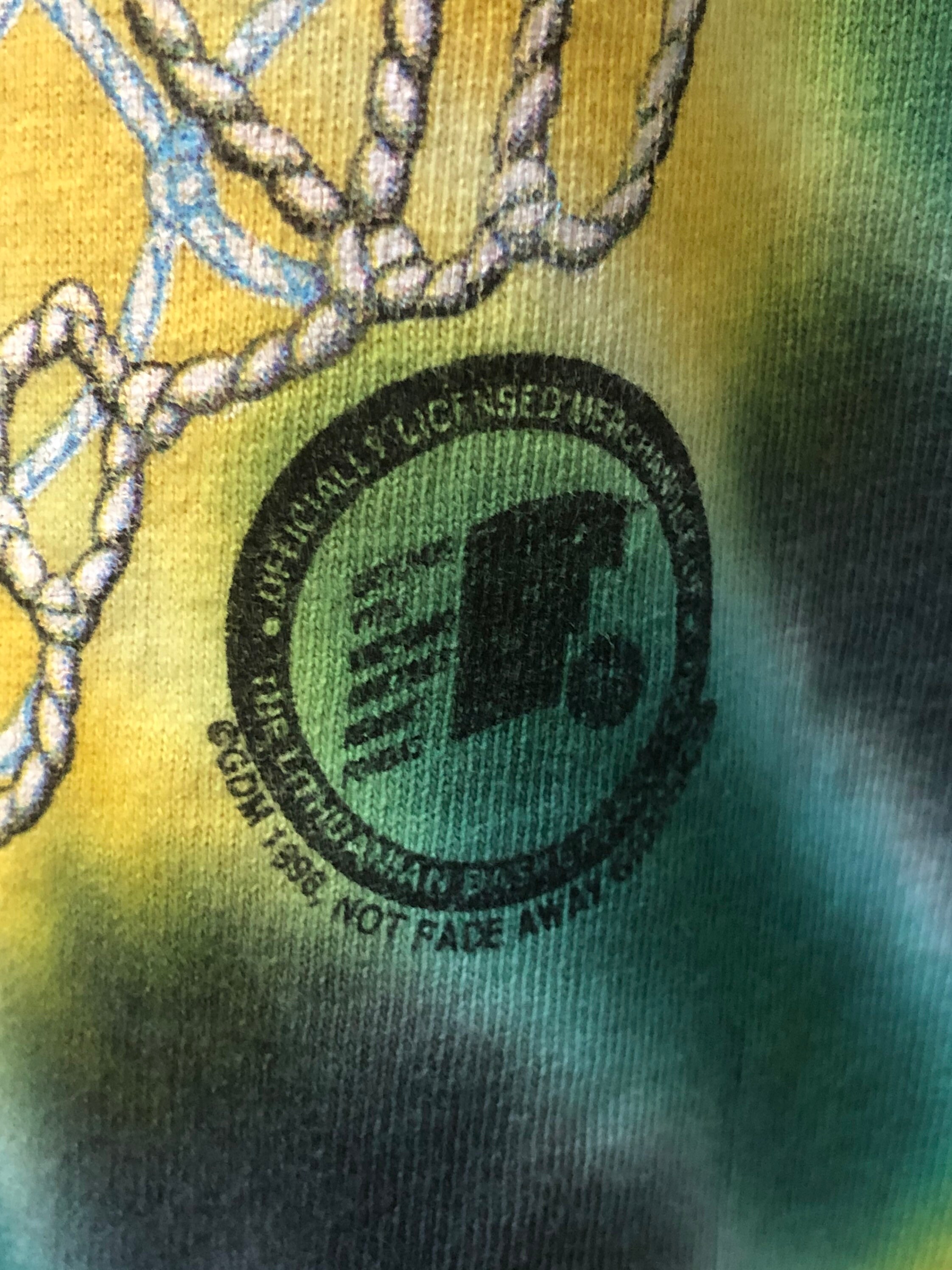 Vintage 90s Lithuania Basketball Team Tie Dye Grateful Dead T Shirt XL ...