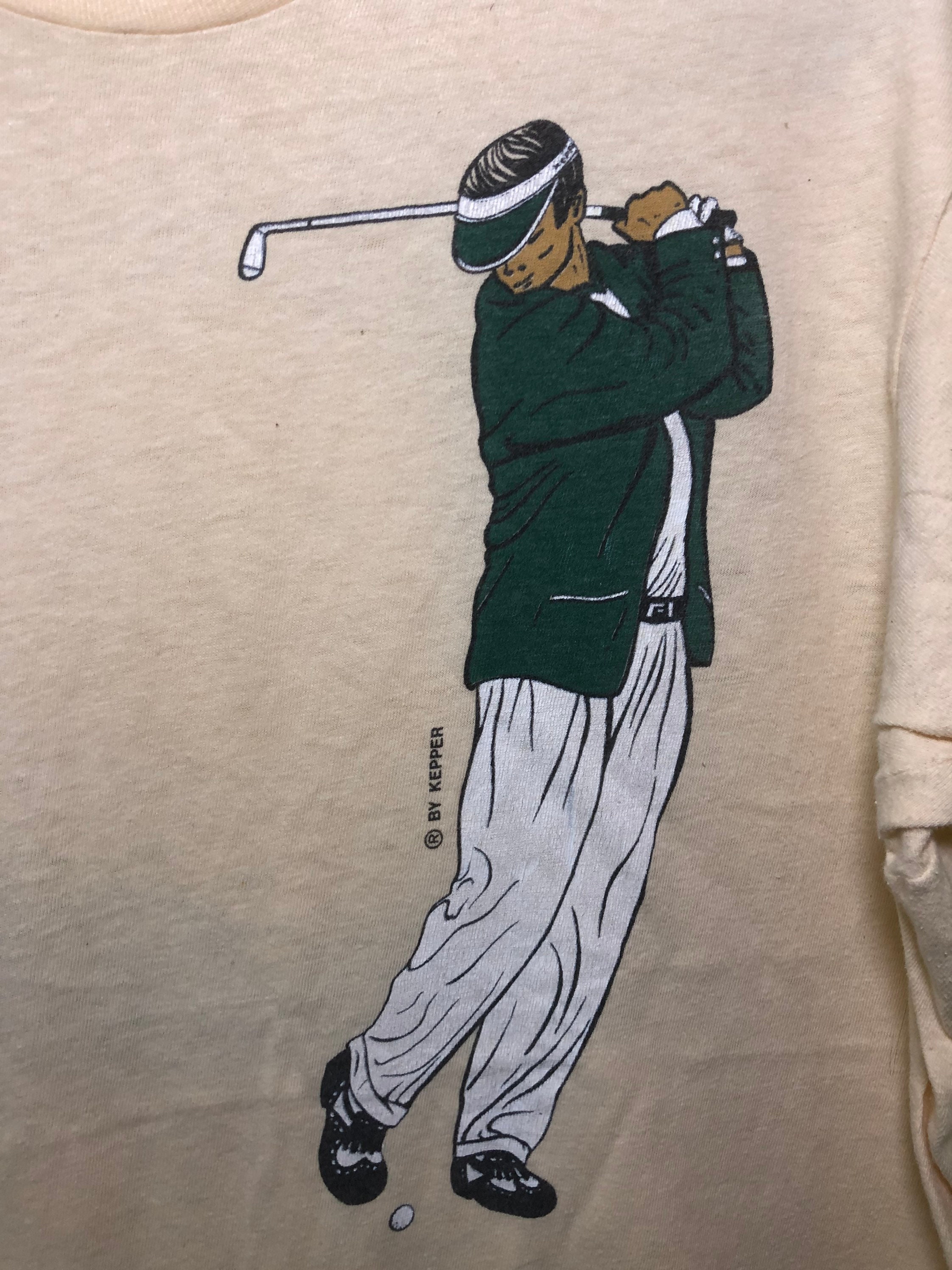 Vintage 90s Golf Golfer T Shirt XL Size - Etsy UK
