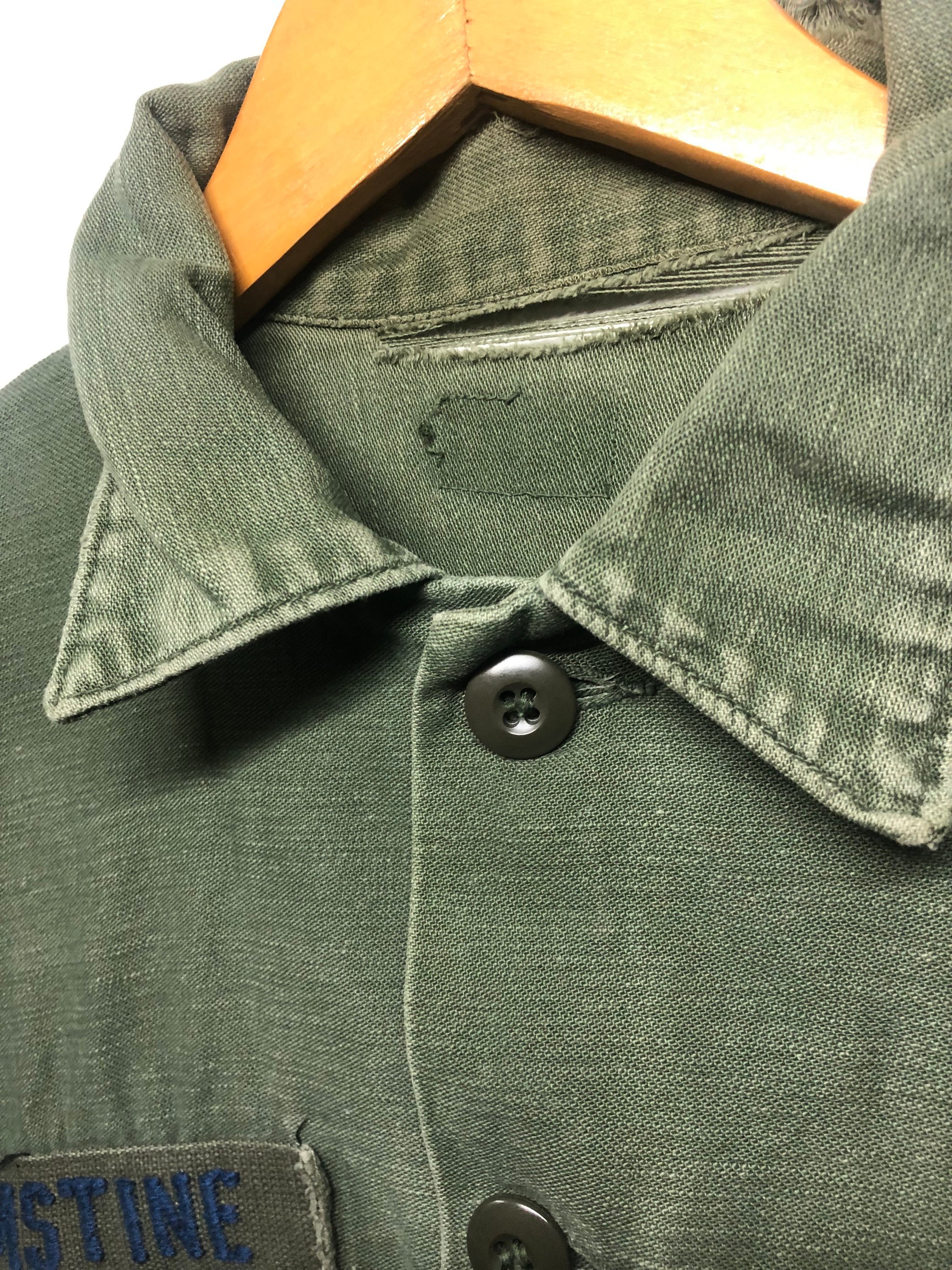 Vintage Utility OG 107 Us Army Sateen Shirt - Etsy