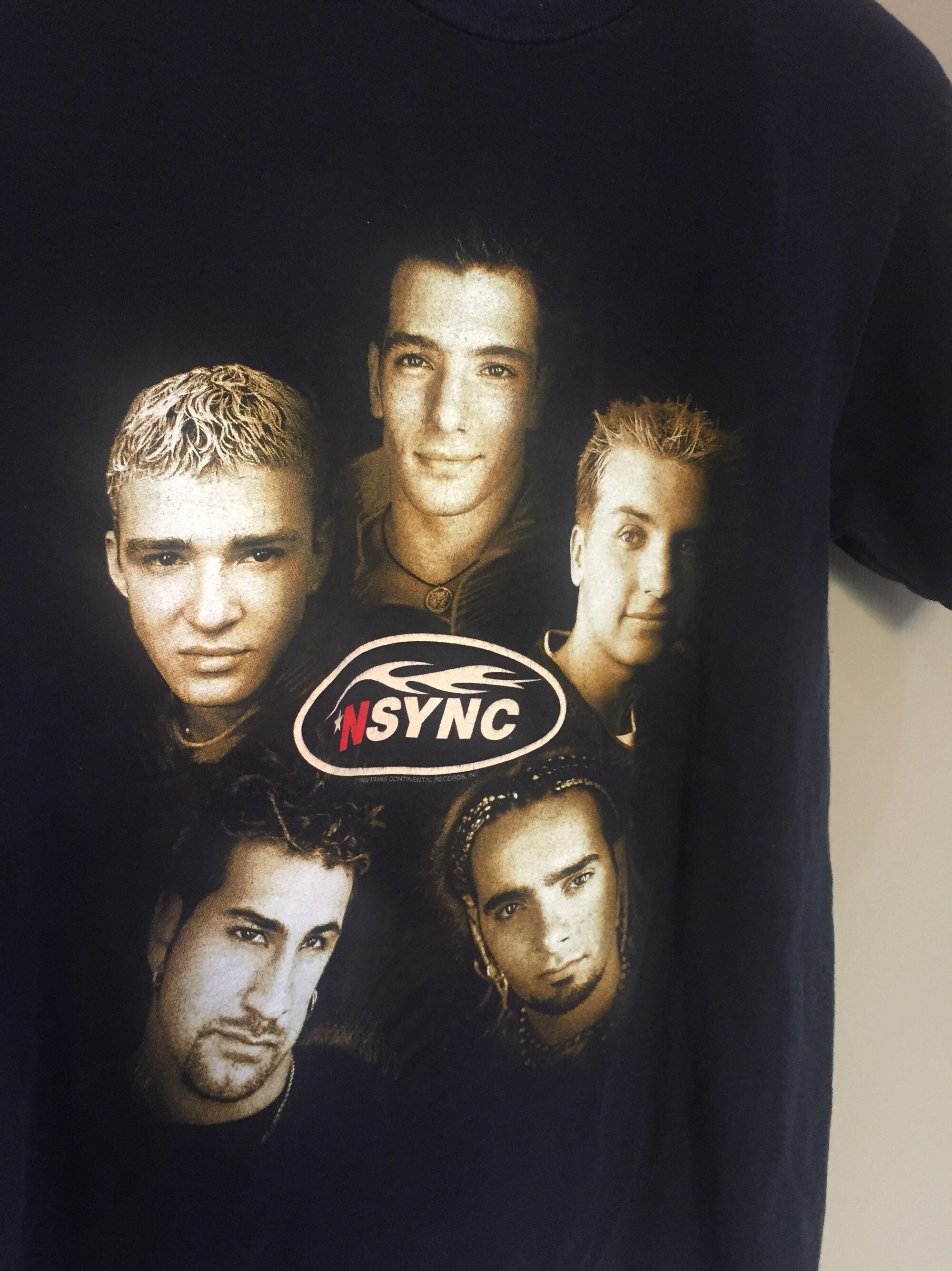 Vintage NSYNC Justin Timberlake Promo Tour Concert T Shirt Medium Size ...