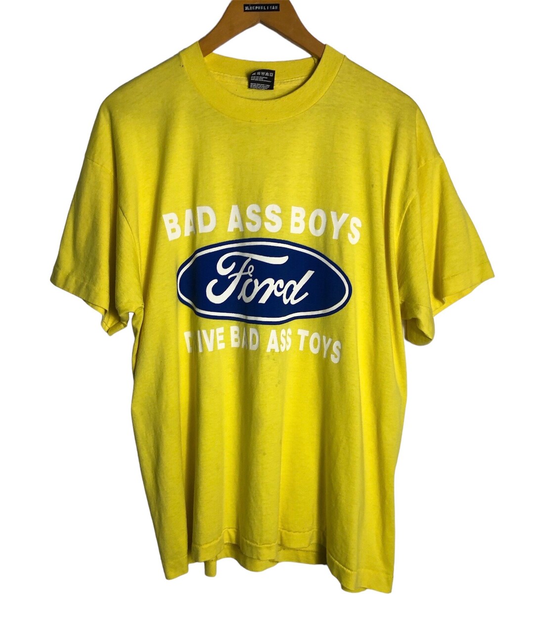 Vintage 90s Ford Bad Ass Boys Drive Bad Ass Toys T Shirt XL Size - Etsy