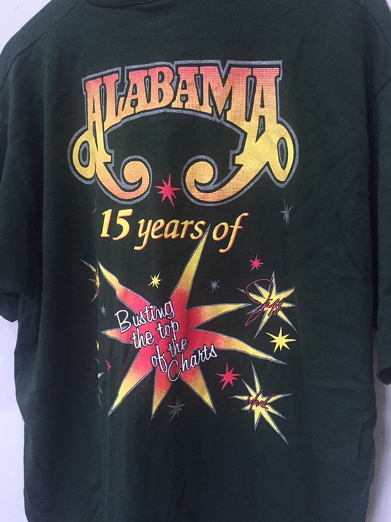 Vintage 90a Alabama 15 Years of Dynamite Hits Album T… - Gem