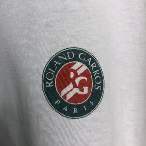 Vintage 1992 Roland Garros French Open Tennis T Shirt XL Size - Etsy
