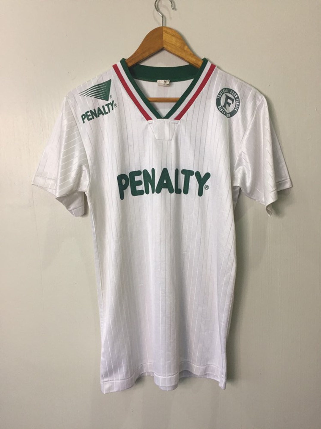 Vintage Football Club Fukaya FC Japan Soccer Jersey Penalty Large Size ...