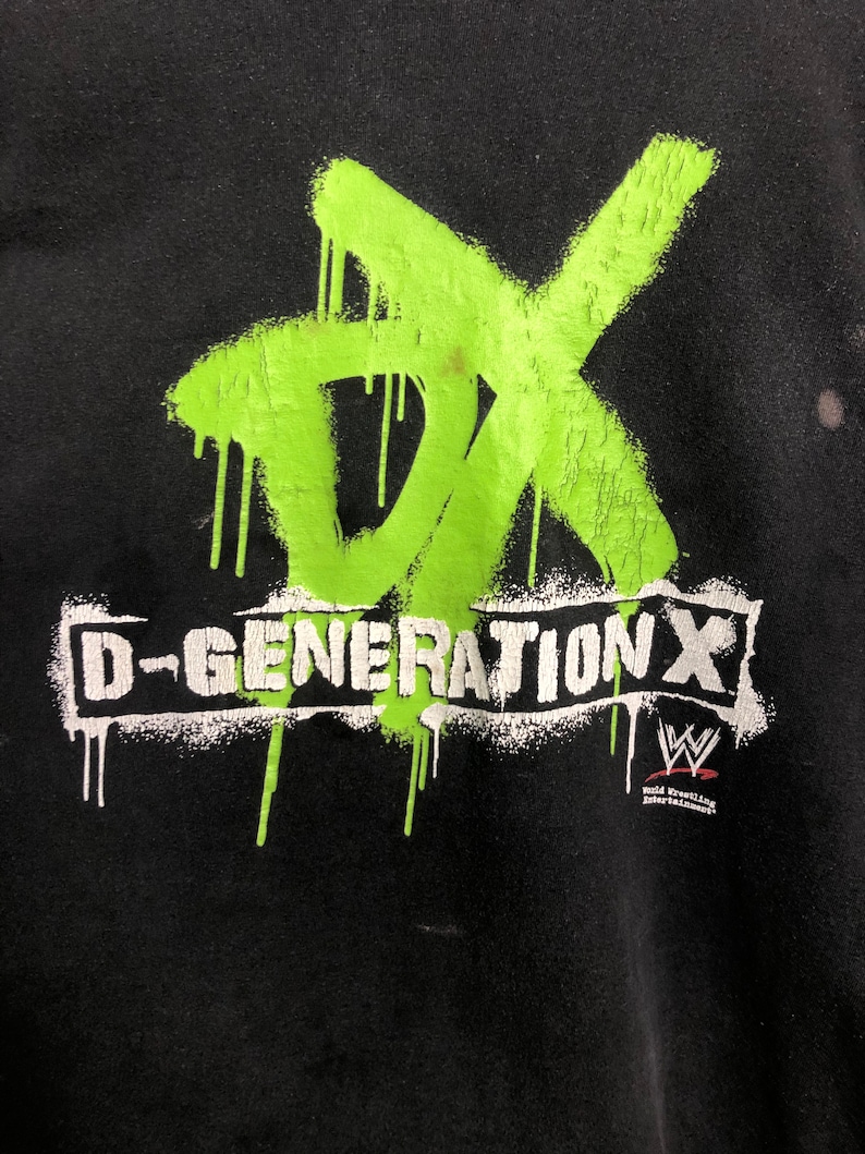 Vintage D-generation X Wwe Wwf DX Wrestling T Shirt - Etsy Canada