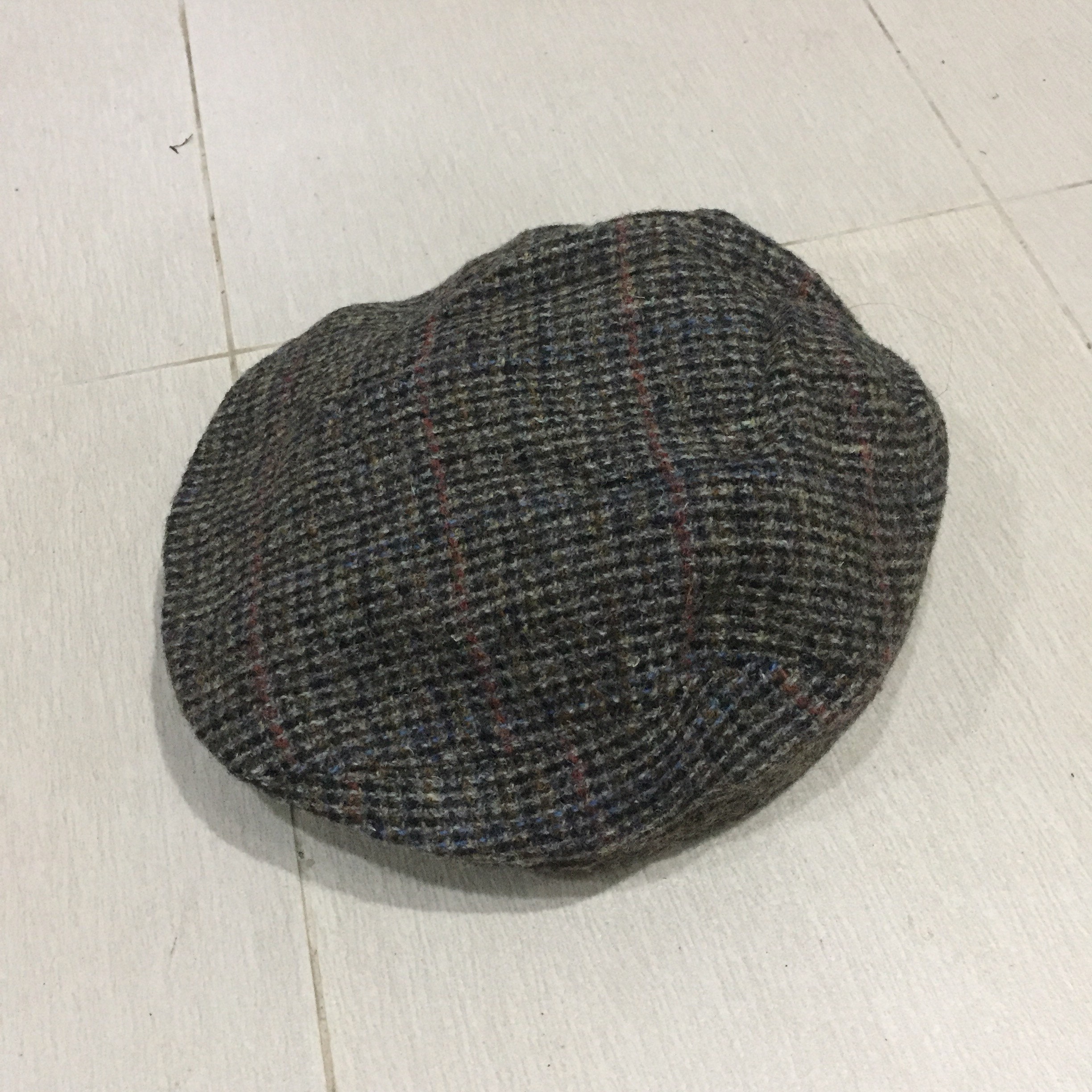 Vintage Harris Tweed 100% Wool Cap Hats Medium Size - Etsy