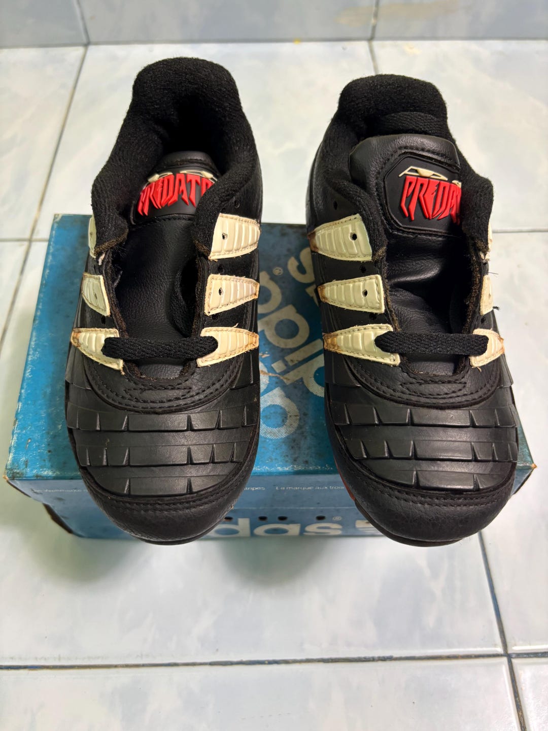 Vintage Deadstock Adidas Predator K Liga 1AB Soccer Football Shoes ...