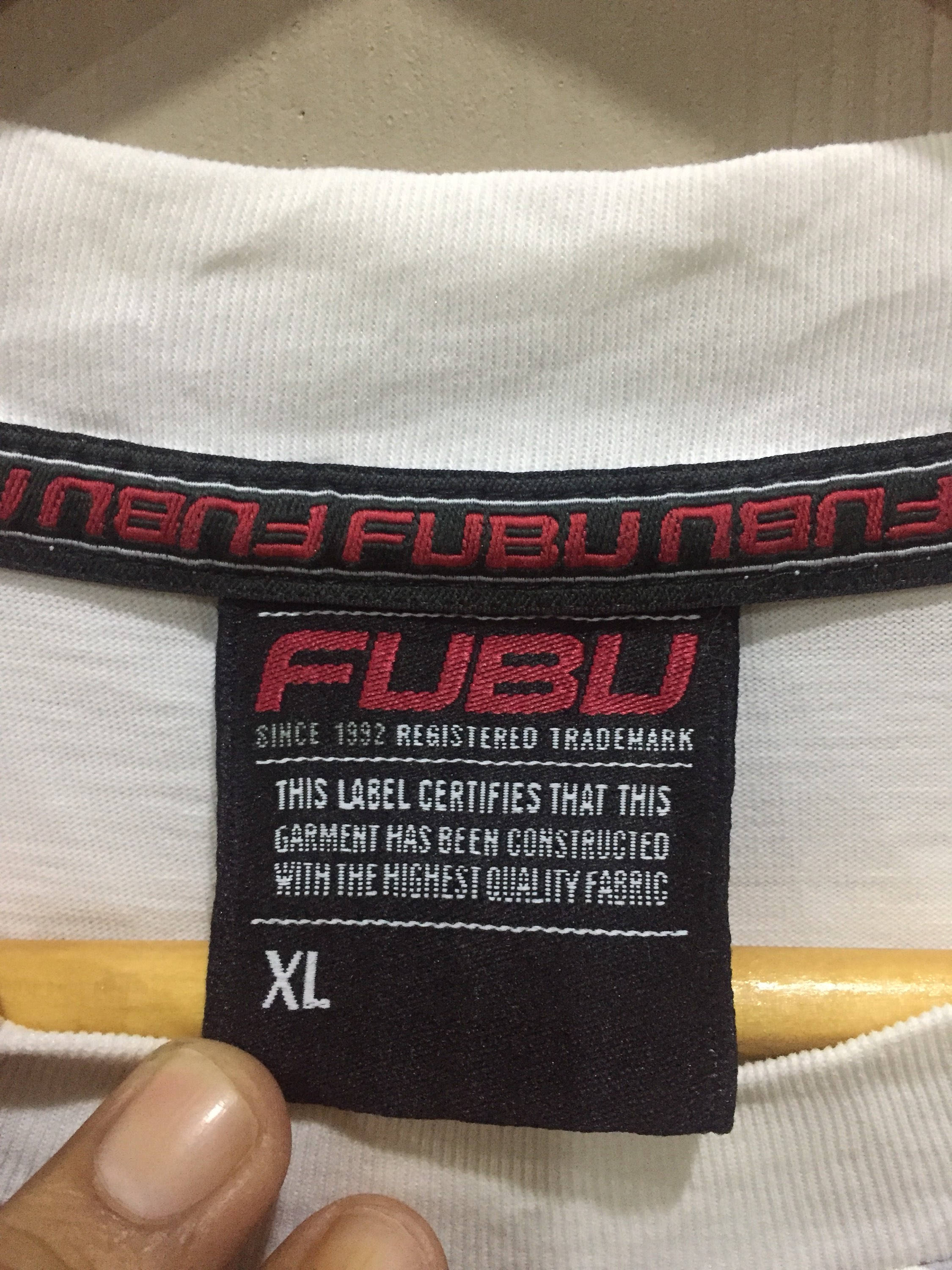 Vintage FUBU T Shirt Nice Design Hip Hop Streetwear Big Size | Etsy
