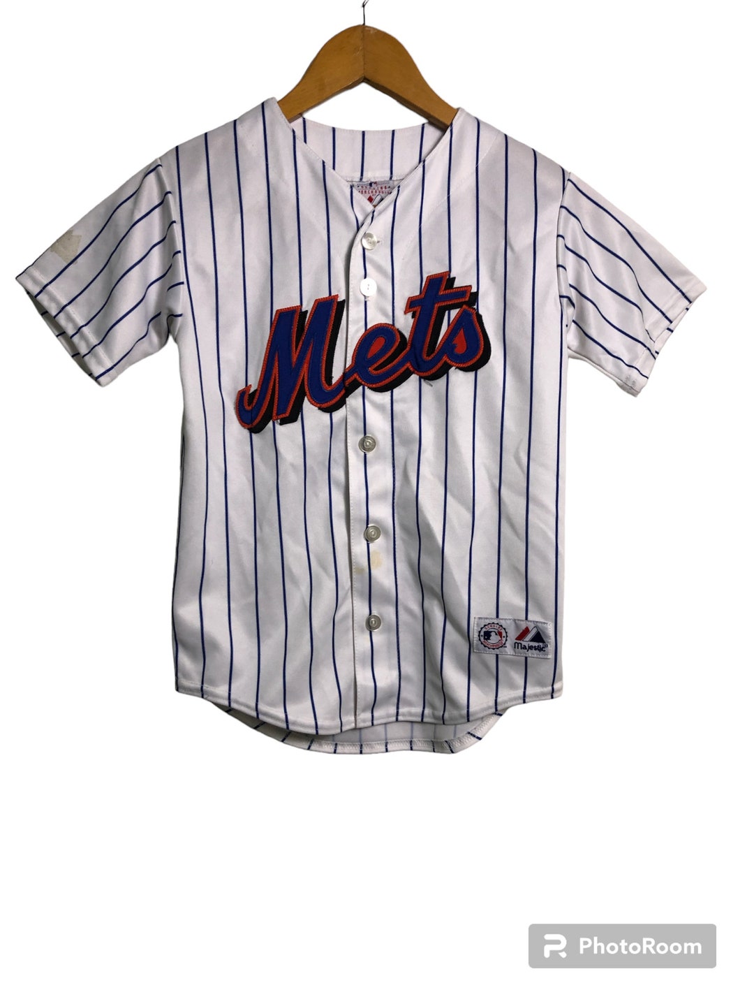 Vintage New York Mets #9 Nellie Baseball MLB Majestic Kids Youth - Etsy