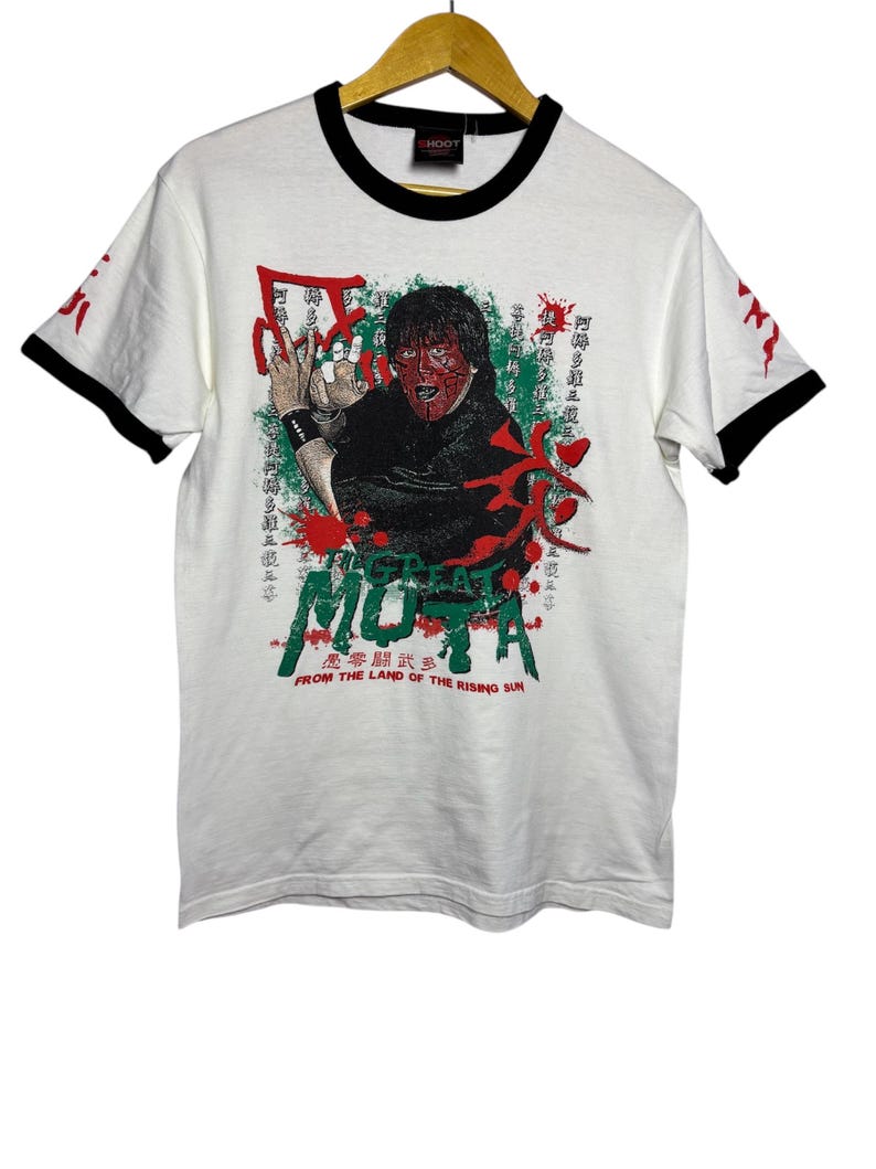 Vintage the Great Muta 25 Th Anniversary Wwe Wwf T Shirt Medium Size - Etsy