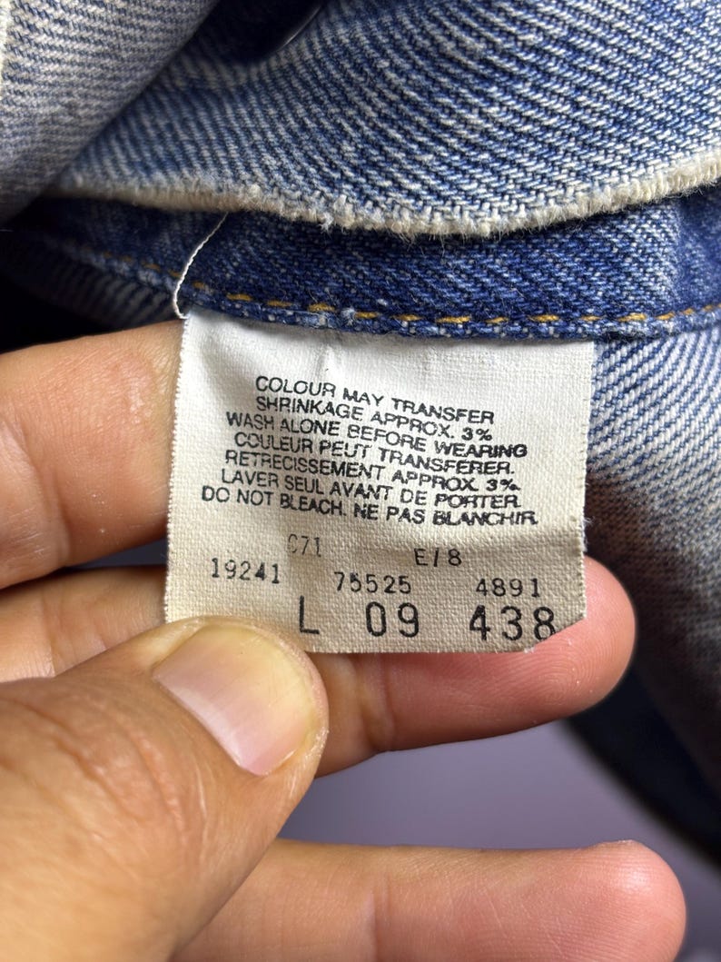 Vintage Levis Denim Lobo Bite Me Fan Boy Vest Jacket Large Size - Etsy