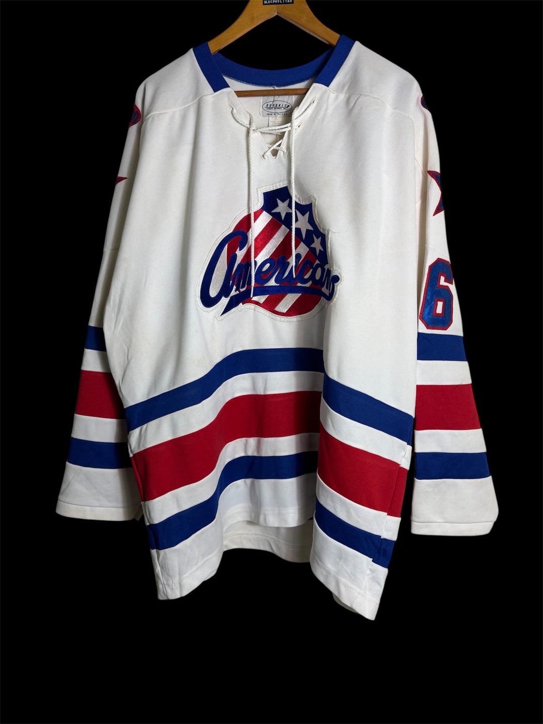 Vintage Rochester Americans AHL #6 Johnson Hockey Jersey XXL Size - Etsy