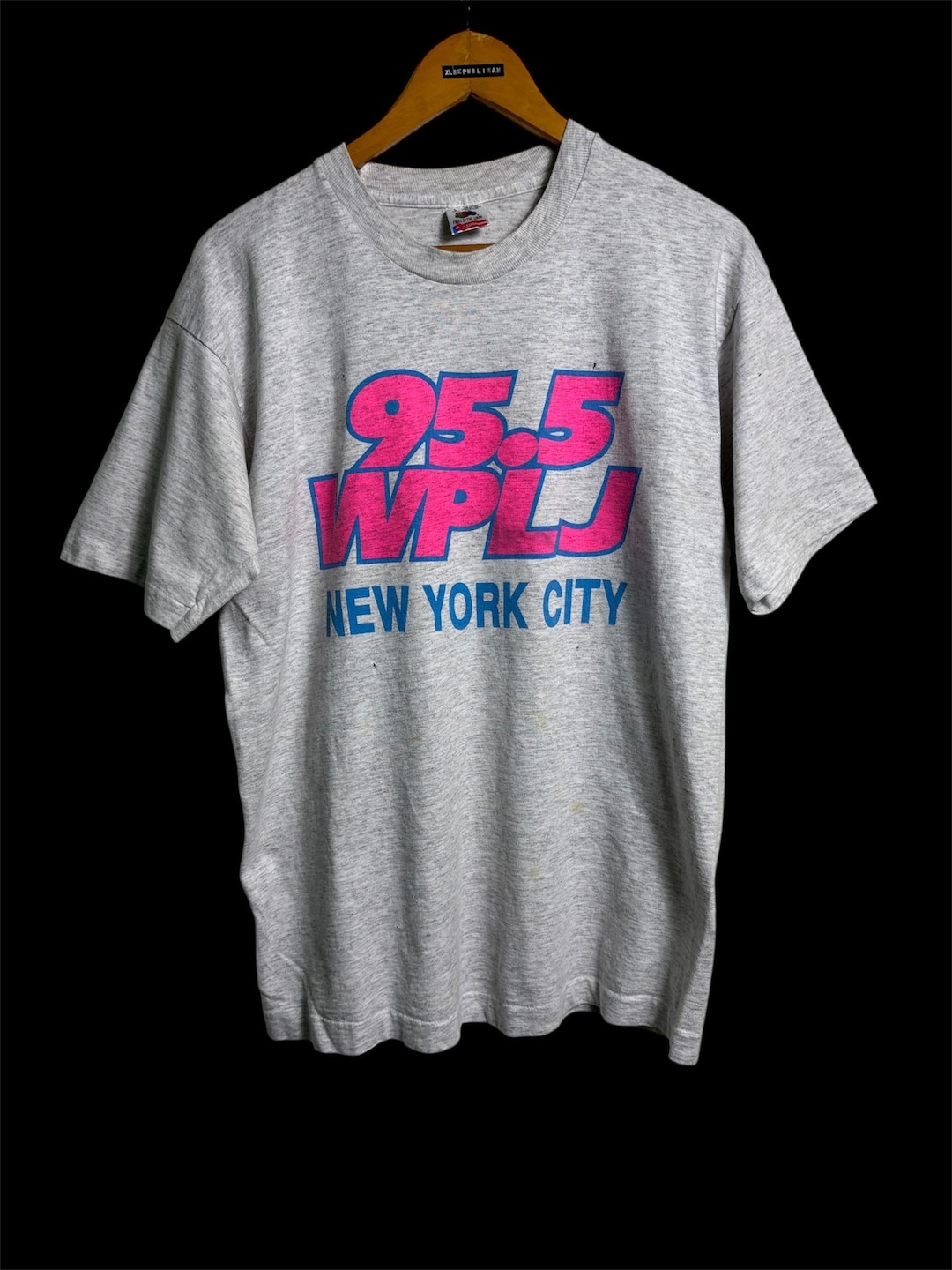 Vintage 90s WPLJ 95.5 Radio New York City Hear the PLJ Difference T ...