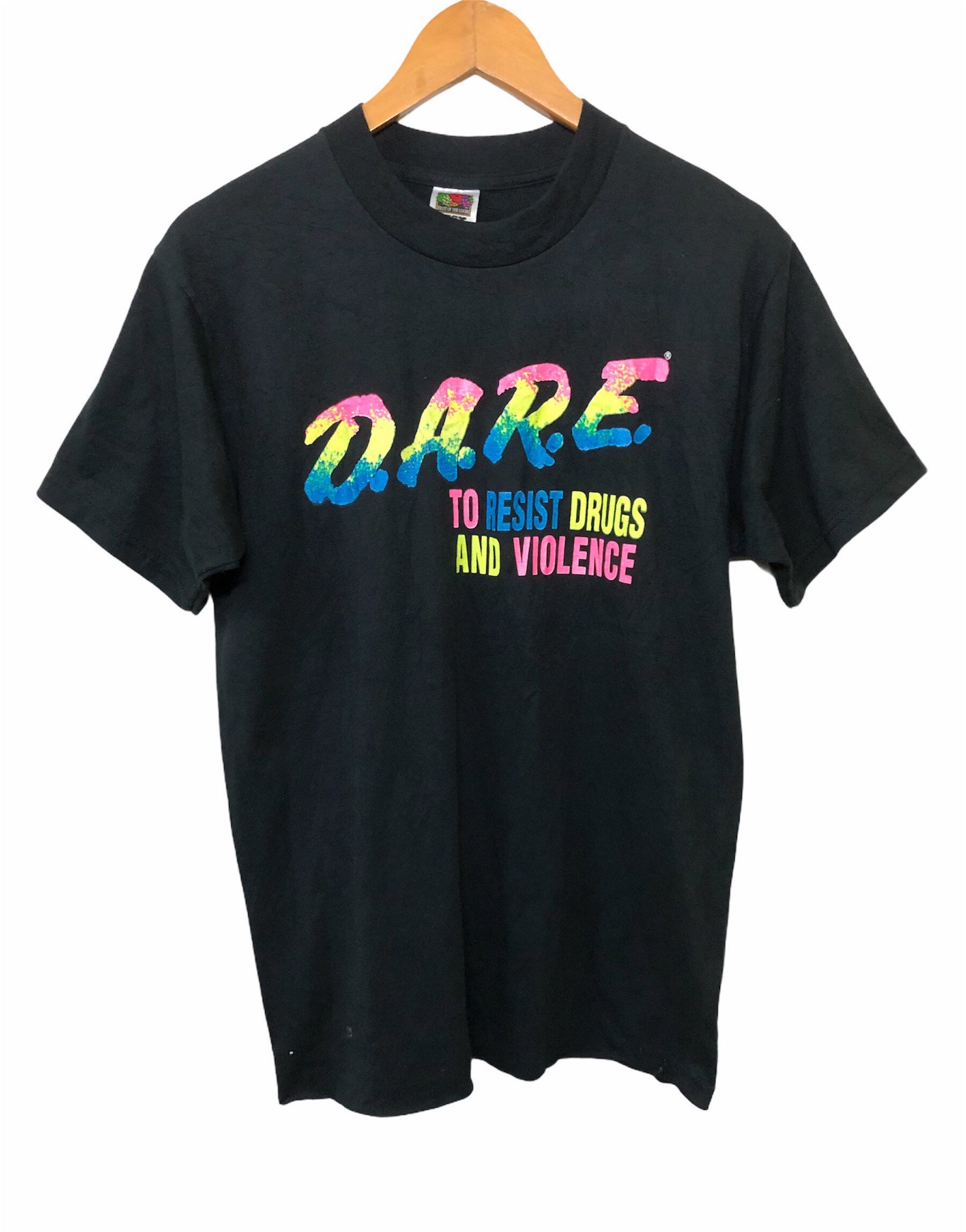 Vintage 90s Dare to Keep Kids off Drug T Shirt Medium Size - Etsy