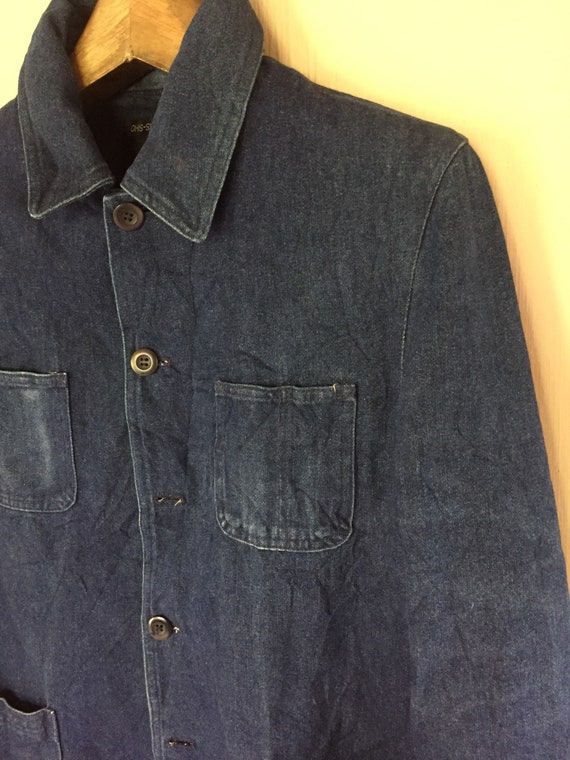 Vintage Berning Sho Denim Chord Jacket Japanese Desig… - Gem
