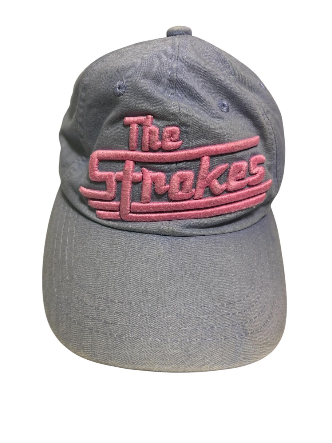 The Strokes Embroidered Cap Free Size - Etsy