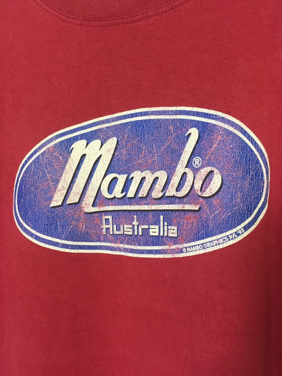 Vintage Mambo Ailustralia Surf Pop Art T Shirt Size 14 - Gem