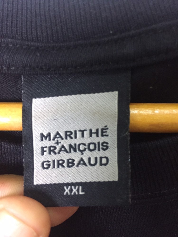 Vintage Marithe Francois Girbaud Hip Hop Streetwear Big Logo T Shirt ...