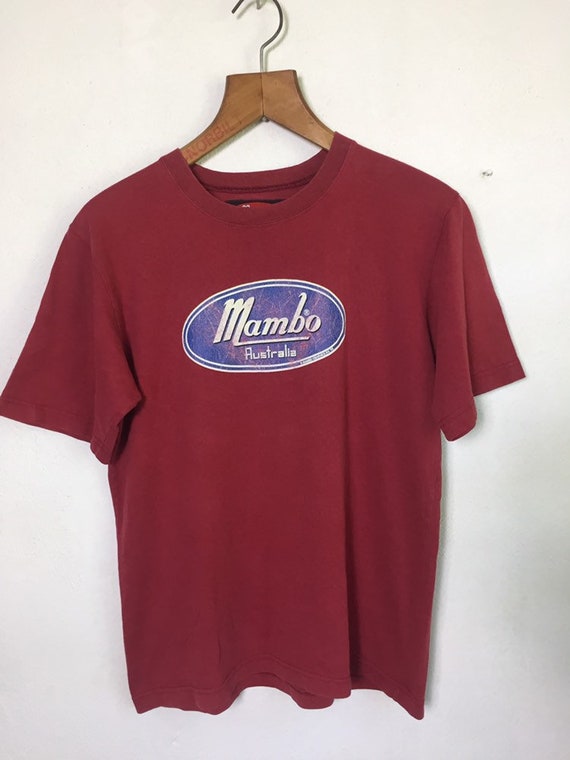 Vintage Mambo Ailustralia Surf Pop Art T Shirt Size 14 - Gem