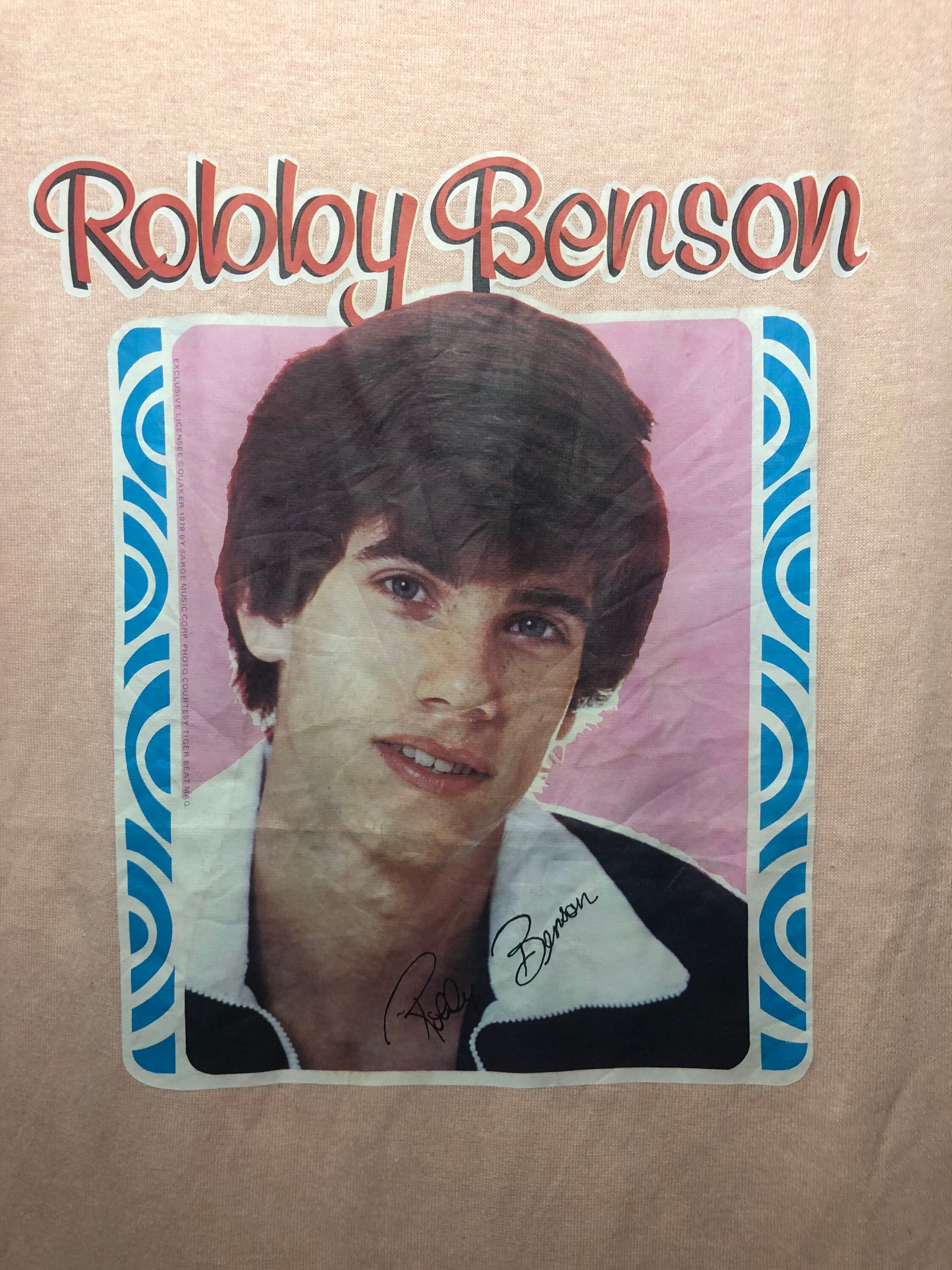 Vintage 80s Robby Benson Iron on T Shirt Small Size - Etsy