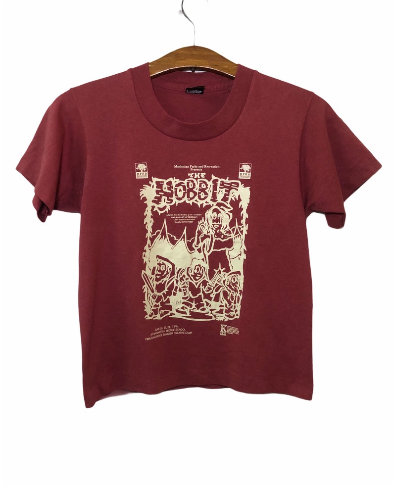 Vintage 90s the Hobbit JRR Tolkien T Shirt Kids Size 10-12 - Etsy