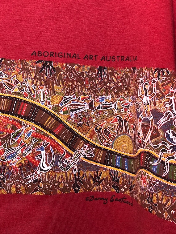 Vintage Aboriginal Art Australia Danny Eastwood Pop A… - Gem