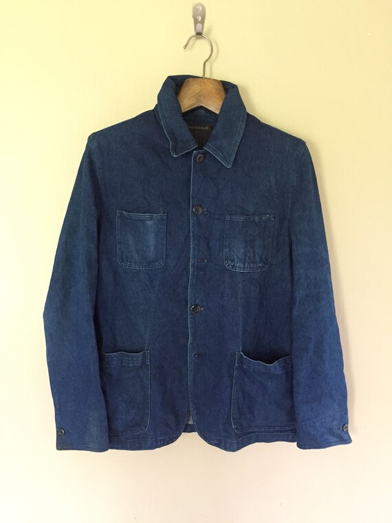 Vintage Berning Sho Denim Chord Jacket Japanese Desig… - Gem