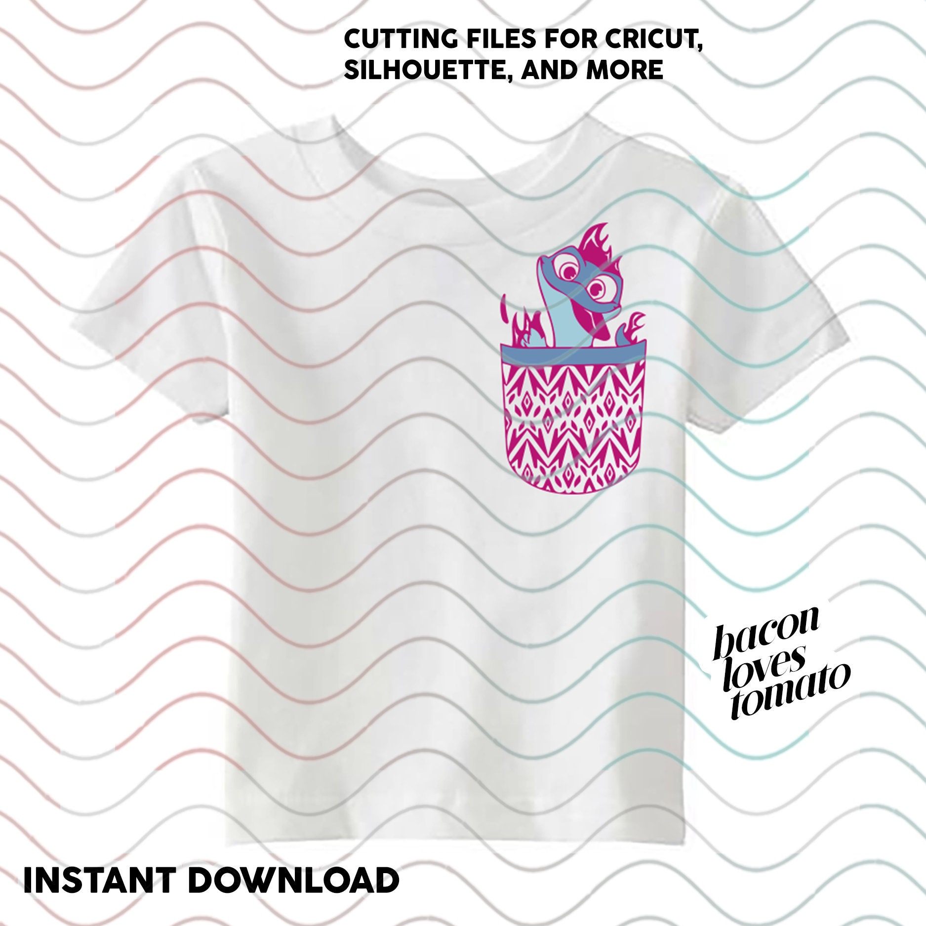 Bruni Fire Spirit Pocket Frozen 2 SVG / Studio / PNG / File for Cutting ...