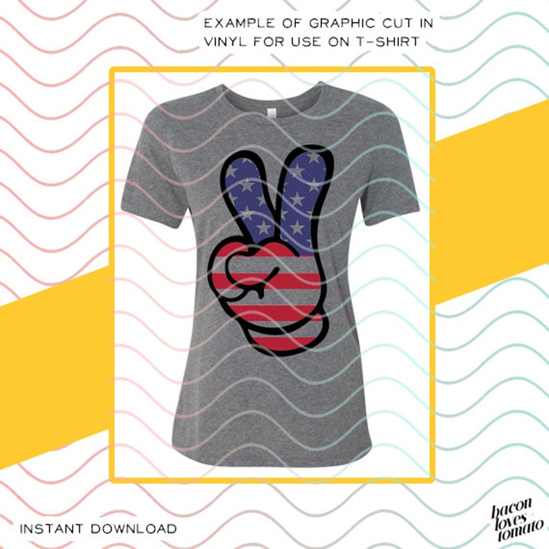 Mickey Mouse Glove USA Flag Peace Sign SVG / Studio / Png File - Etsy