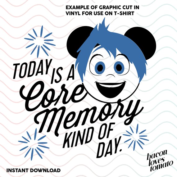 Today Is A Core Memory Art of Day Joy and Inside Out - Etsy.de