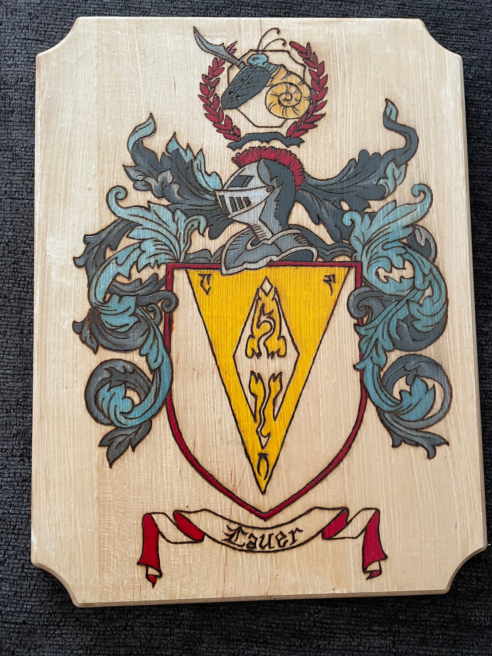 Custom Personalized Coat of Arms Crest - Etsy