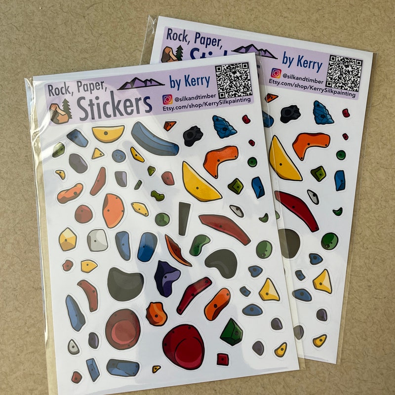 Climbing Stickers - Etsy