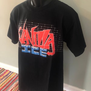 1990 Vanilla Ice Concert Tour Shirt Vintage Rap Tee Band Ice Ice Baby ...